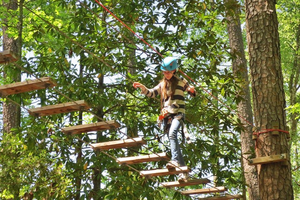 Zipping Across the Best Atlanta Ziplines and Ropes Courses | Mommy Poppins