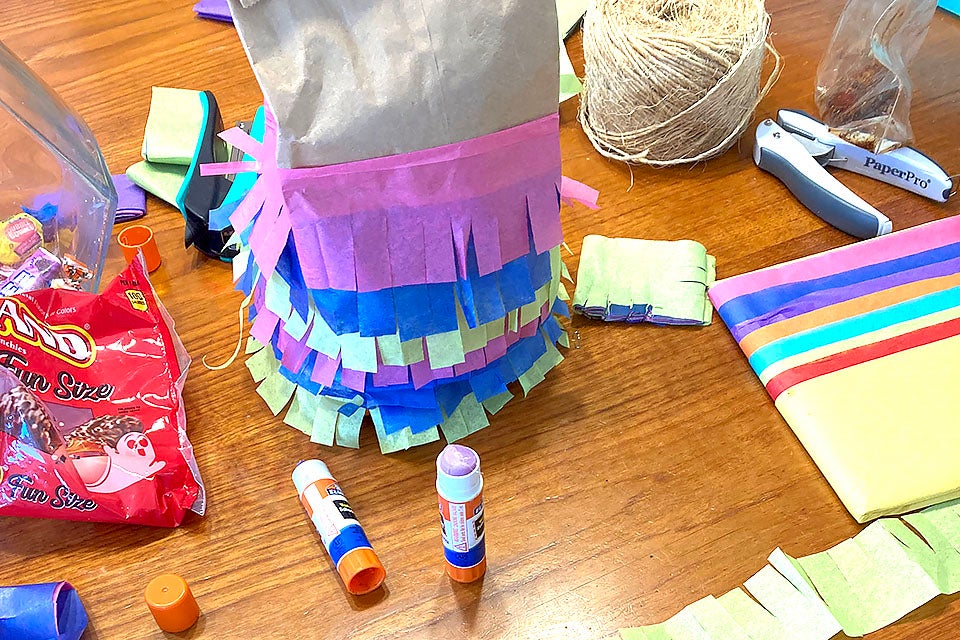 How To Make a Piñata at Home: Easy Paper Bag Piñatas | Mommy Poppins